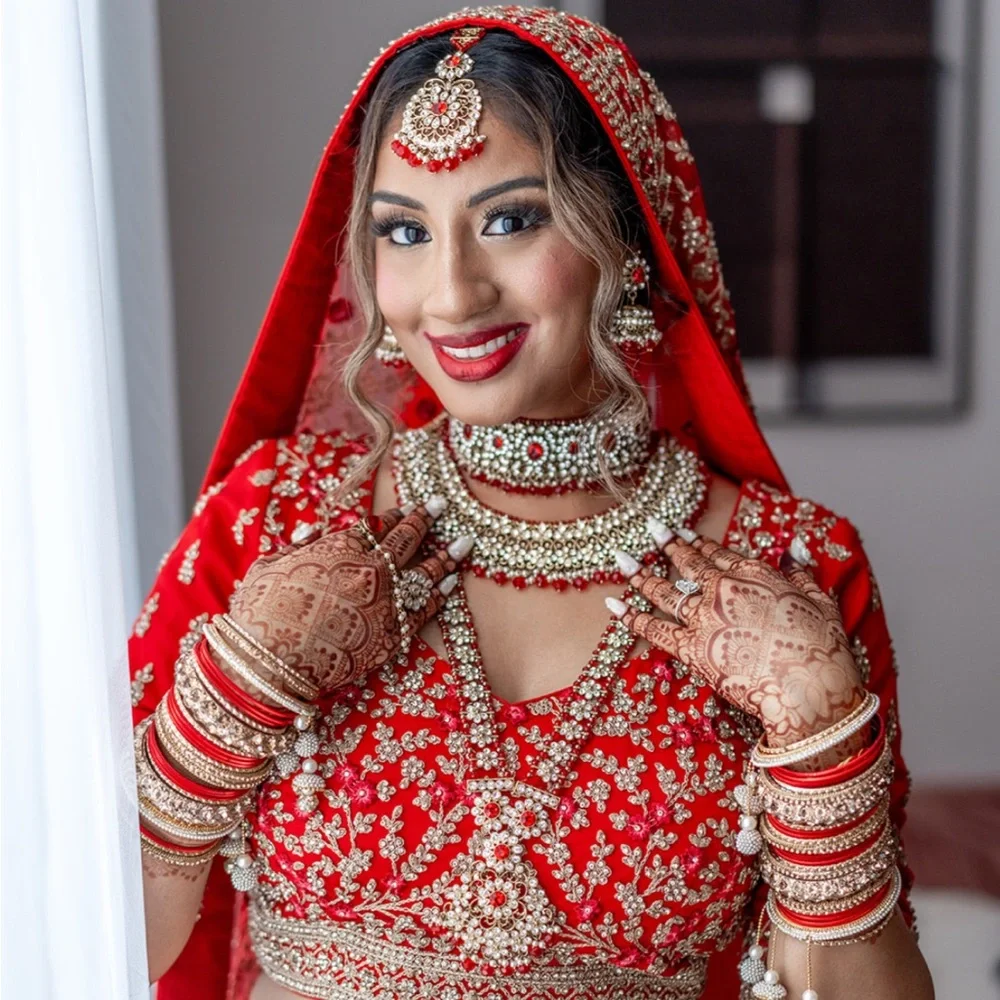 Sokora Jewels | Jewelry | Sokora Jewels Full Red Bridal Indian Jewelry ...